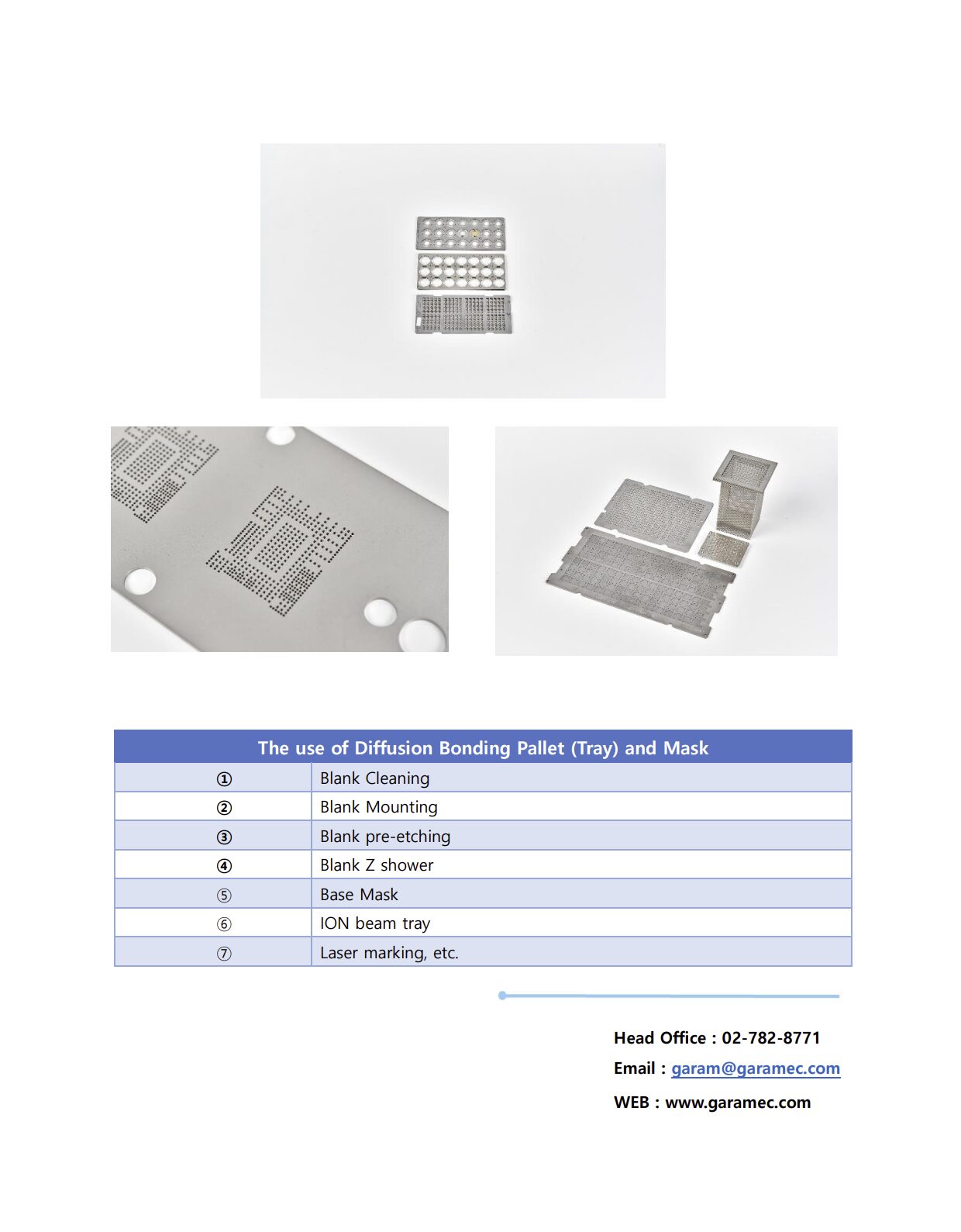 Plating Mask Frame – 가람전자